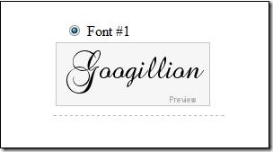 Googillion: Create your Online Signature